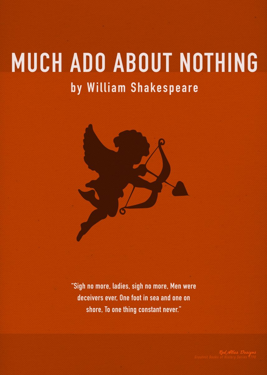 'Much Ado About Nothing' Poster by Design Turnpike | Displate