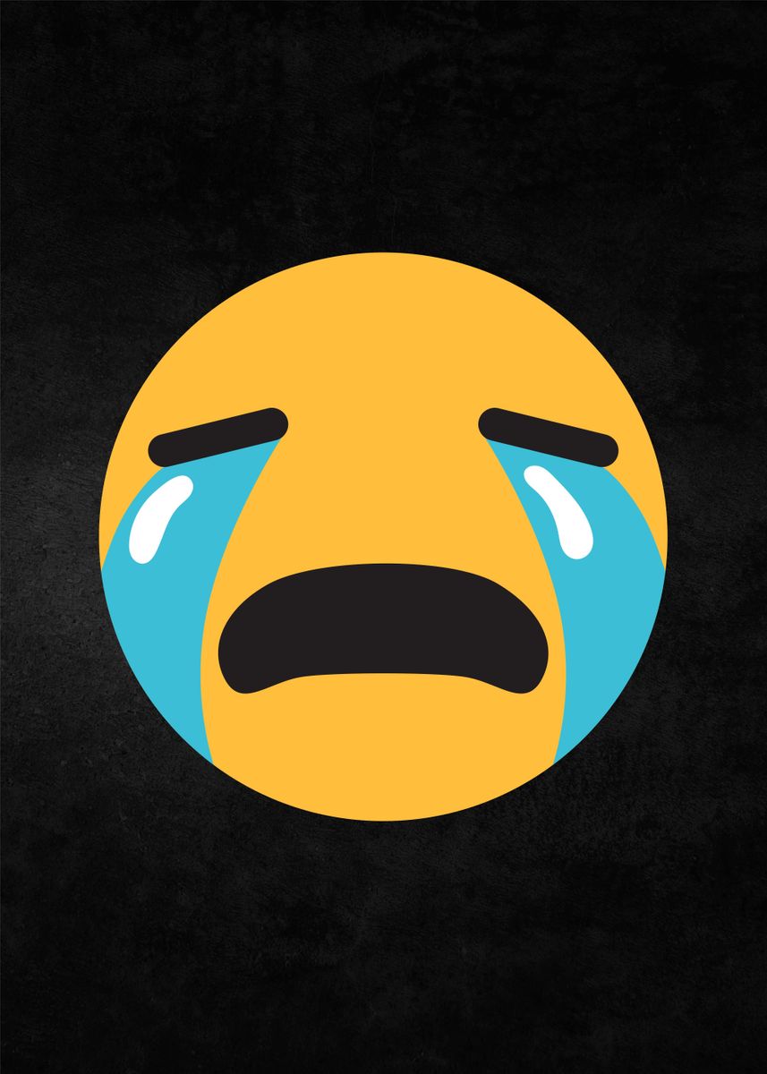 'smiley imoticon' Poster, picture, metal print, paint by Most Popular ...