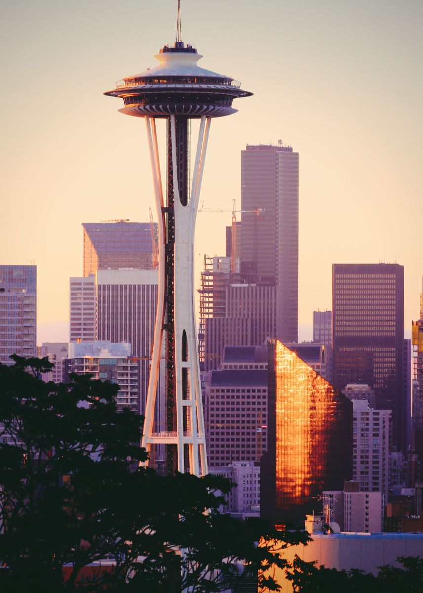 'Seattle' Poster by Conceptual Photography | Displate