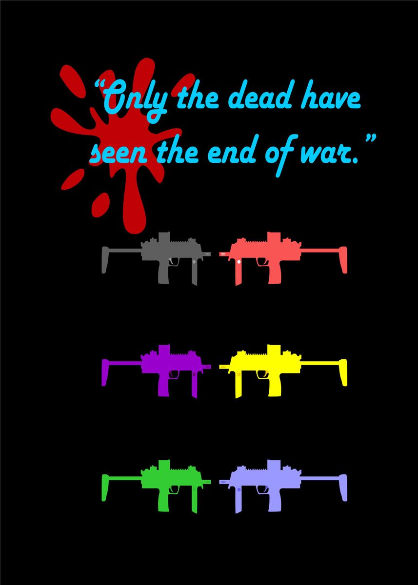 'UZI' Poster by LuckStory | Displate