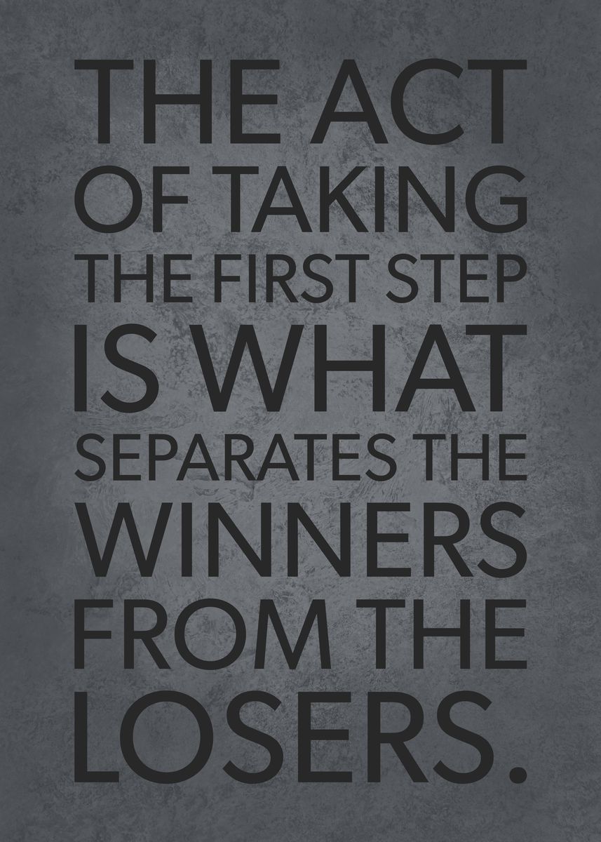 'Taking The First Step' Poster, picture, metal print, paint by CHAN ...