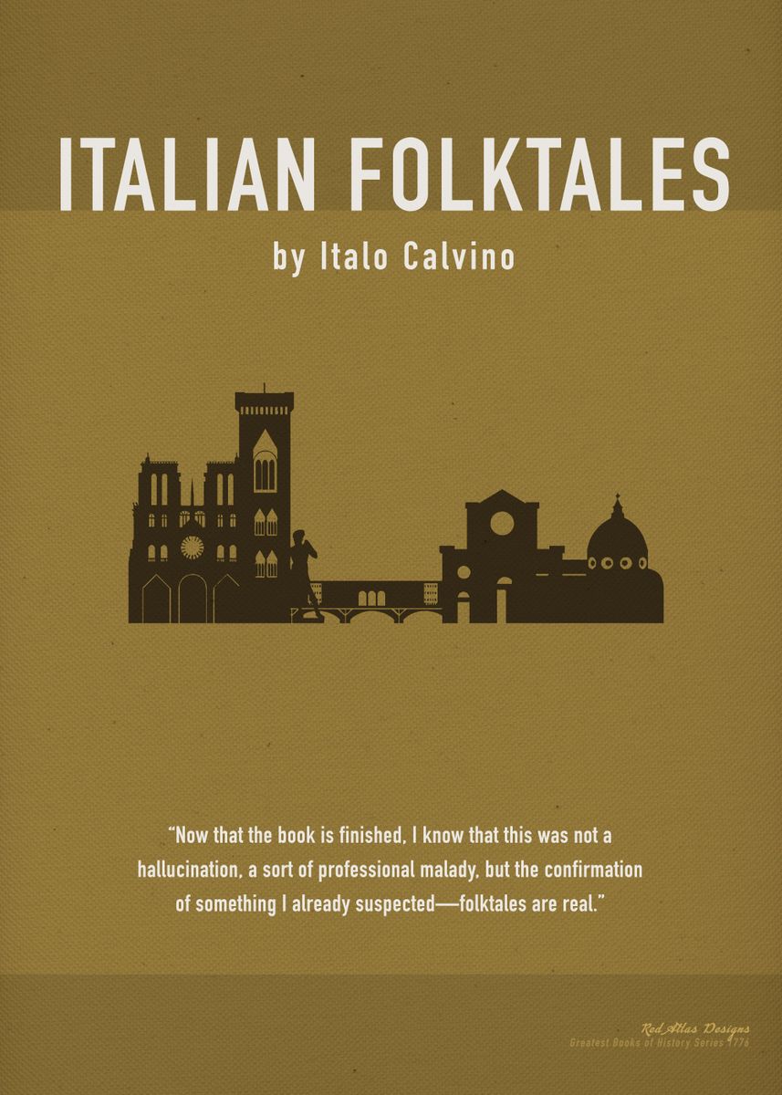'Italian Folktales' Poster, picture, metal print, paint by Design ...
