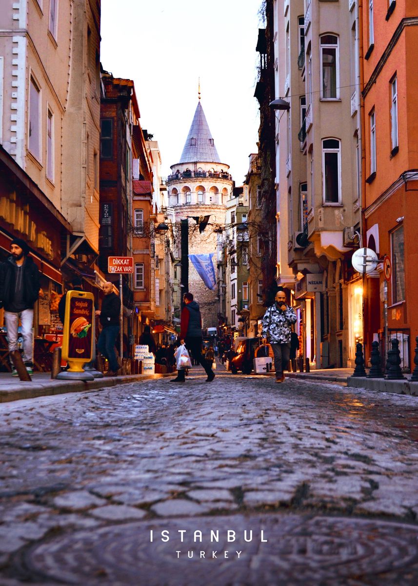 'Istanbul ' Poster by Famous City | Displate