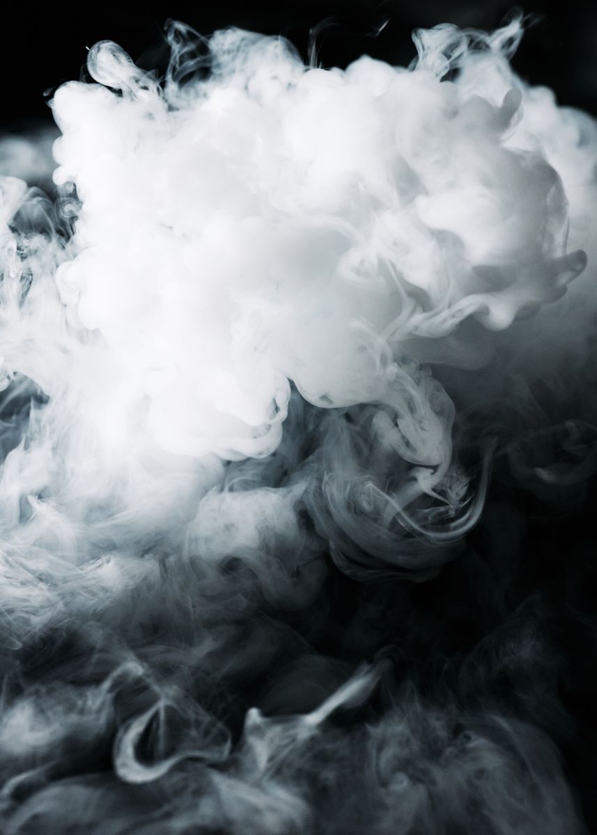 'color mix smoke' Poster, picture, metal print, paint by Travel Travel ...