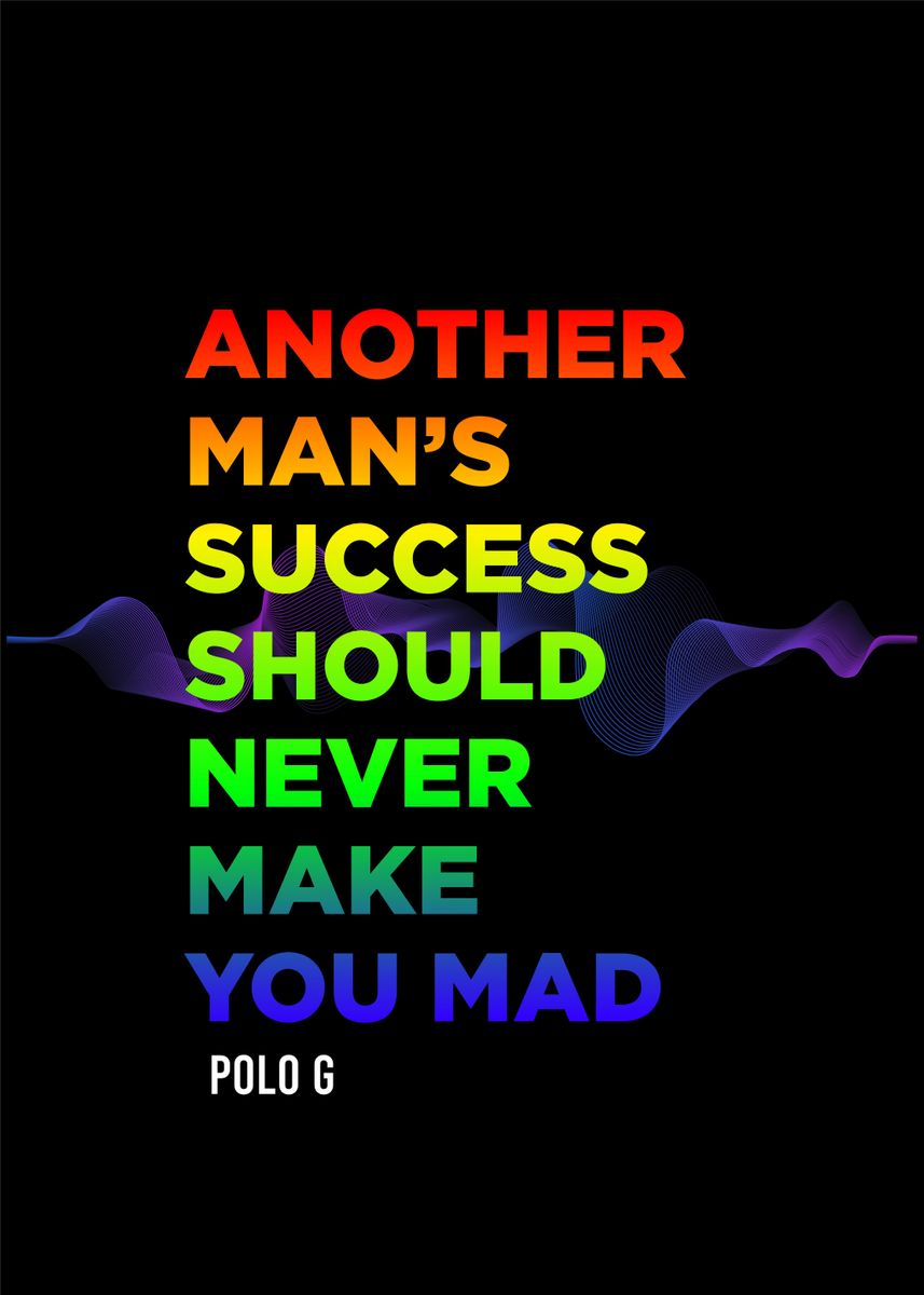 'rapper motivational quotes' Poster, picture, metal print, paint by ...