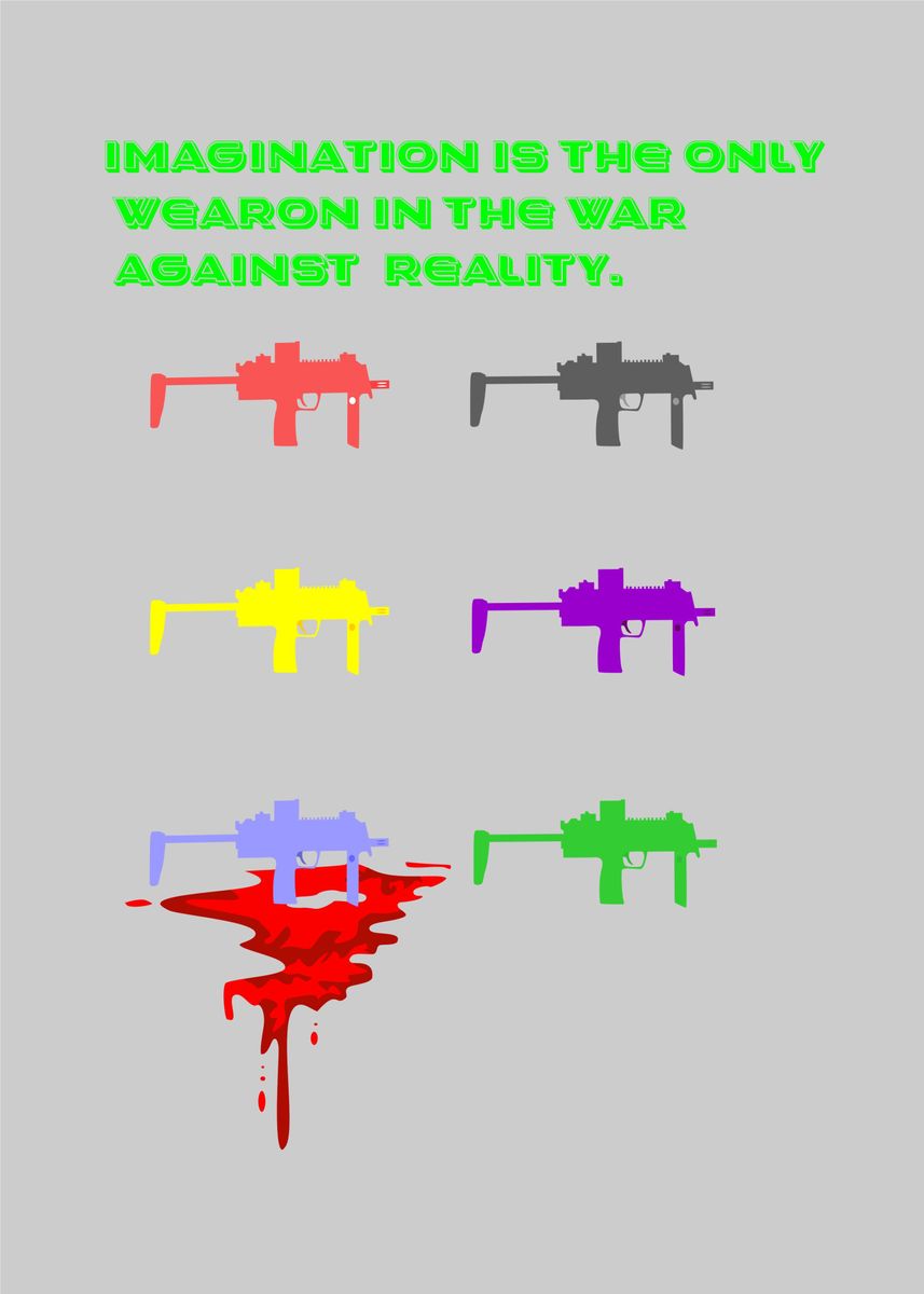 'UZI' Poster by LuckStory | Displate