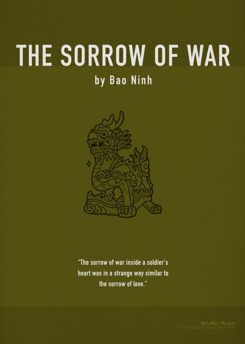 'The Sorrow of War Bao Ninh' Poster by Design Turnpike | Displate