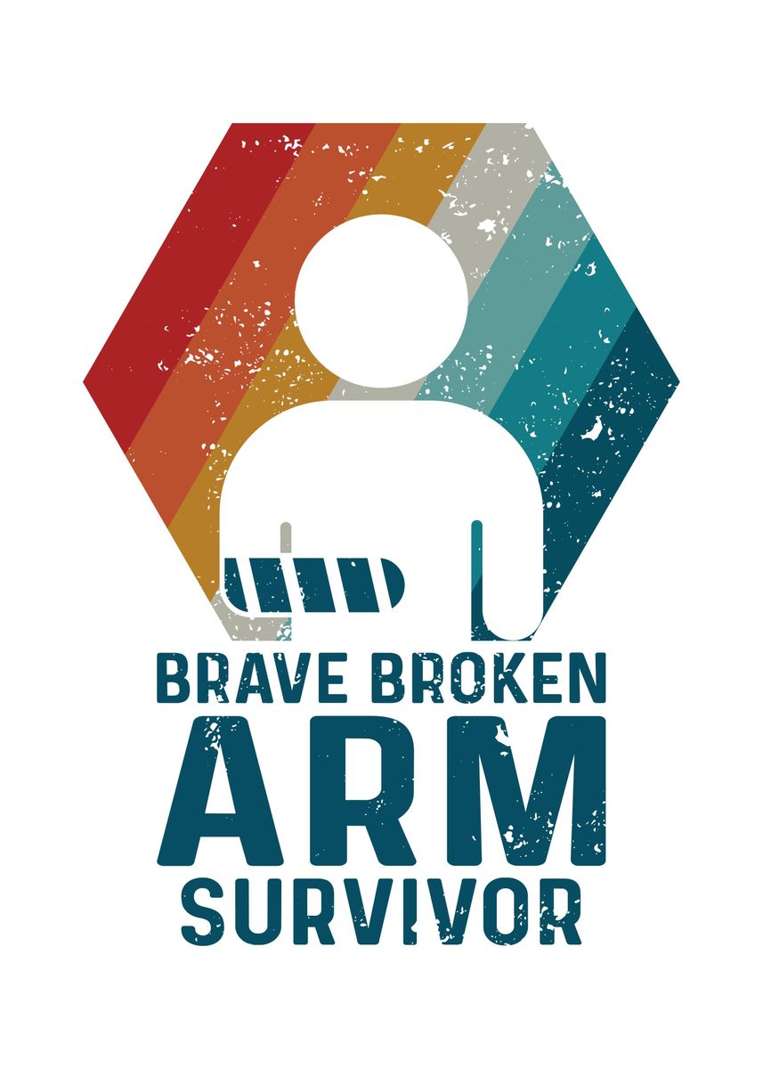 'Broken Arm' Poster, picture, metal print, paint by Sebastian Wünsche ...