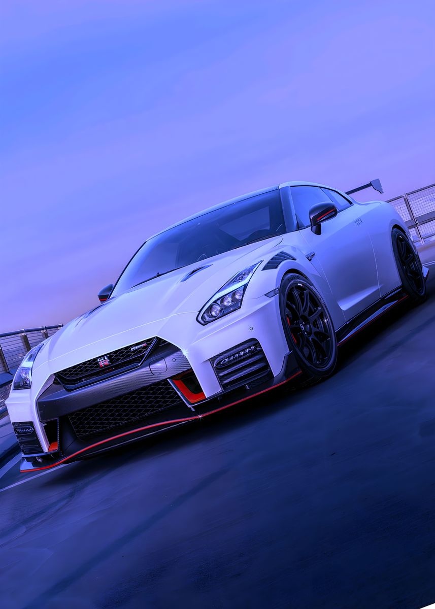 'nissan gtr' Poster, picture, metal print, paint by Recca | Displate