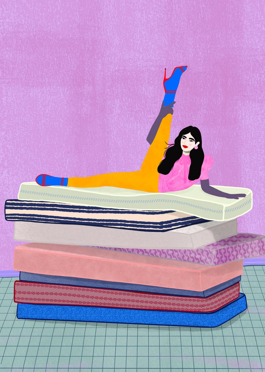 'Raise your leg up' Poster by World Class Photos | Displate