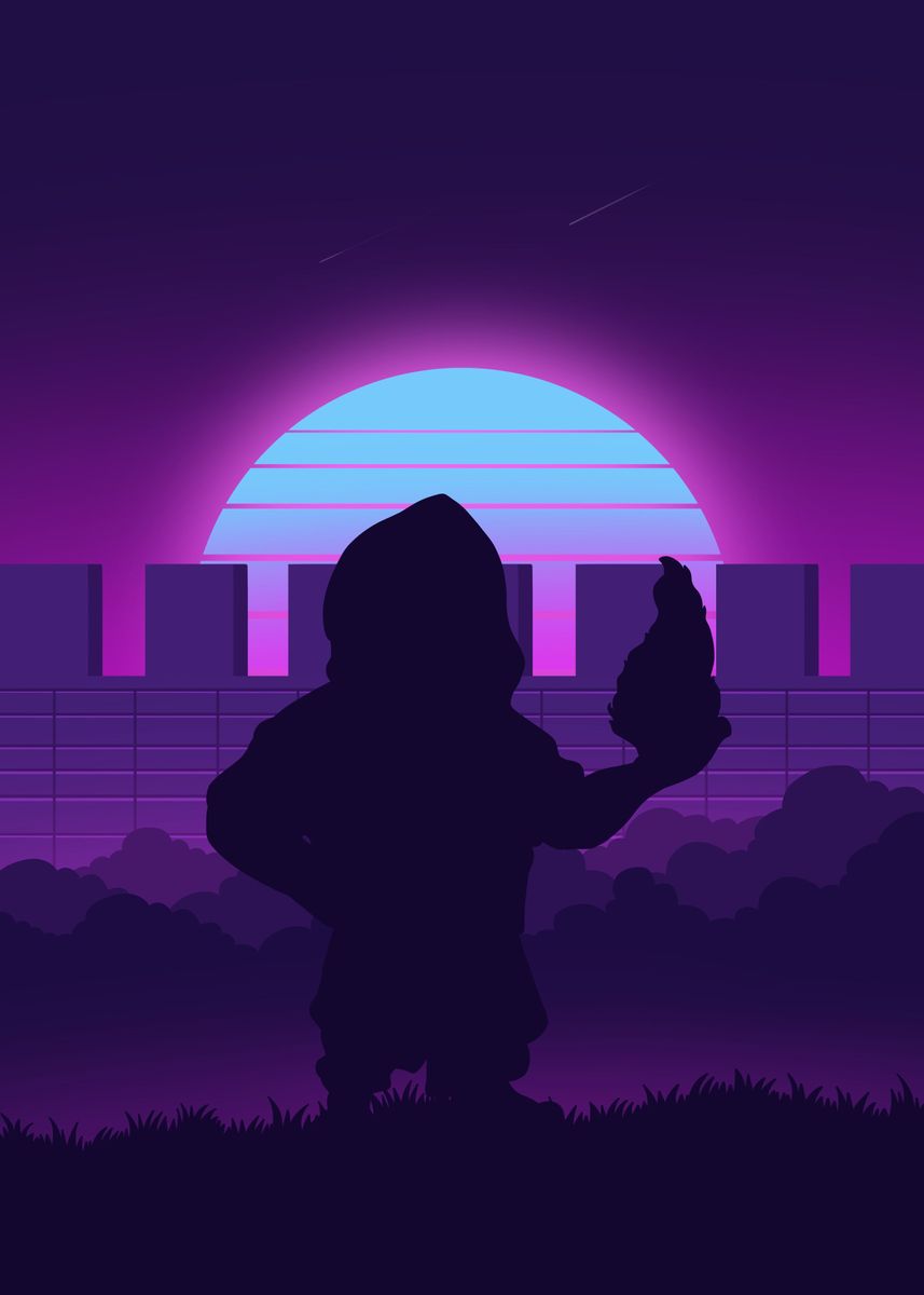 'Character 4' Poster, picture, metal print, paint by Adriel Vector ...