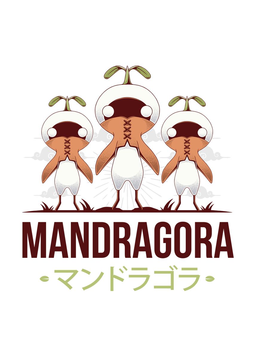 'Mandragoras Final Fantasy' Poster, picture, metal print, paint by ...