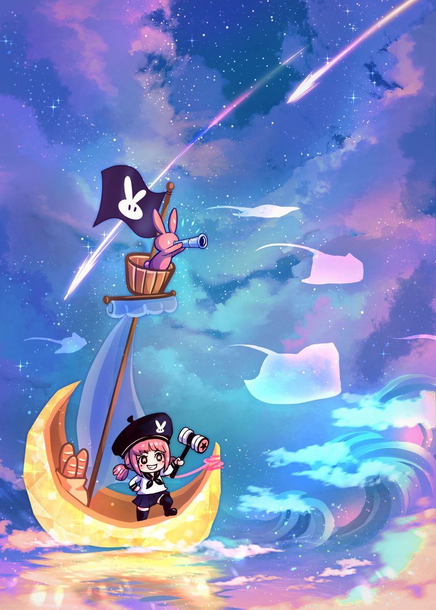 'Epic Adventure' Poster, picture, metal print, paint by KucingKecil ...