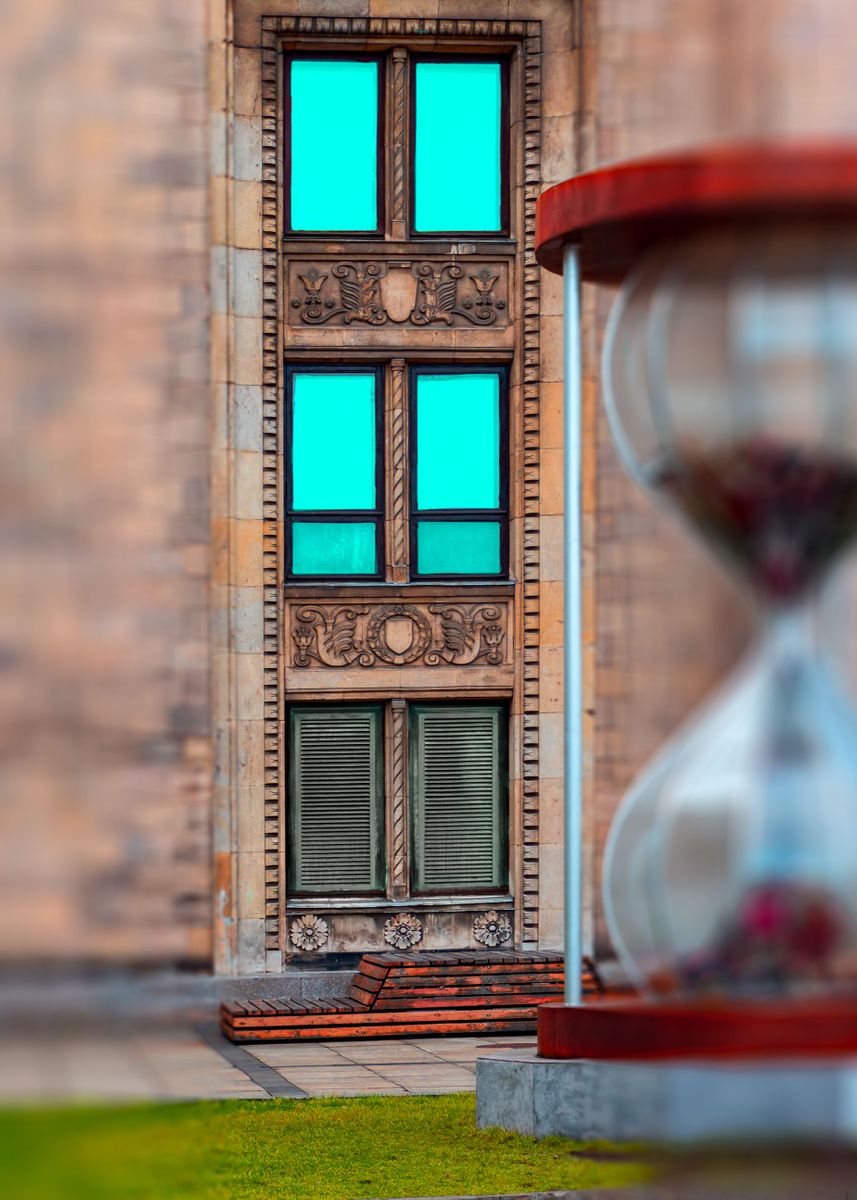 'Windows' Poster, picture, metal print, paint by Malwina Lewinska ...