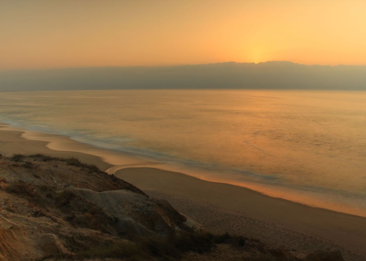 'Praia del Rey Portugal' Poster by Focus Photography | Displate