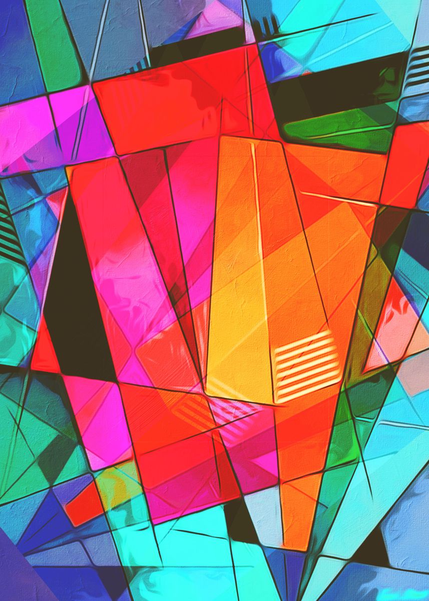 'Avant Garde Avantgarde' Poster, picture, metal print, paint by ...