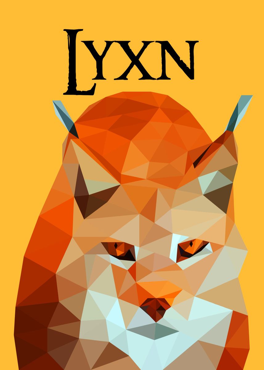 'Lynx' Poster by Dare Neil | Displate