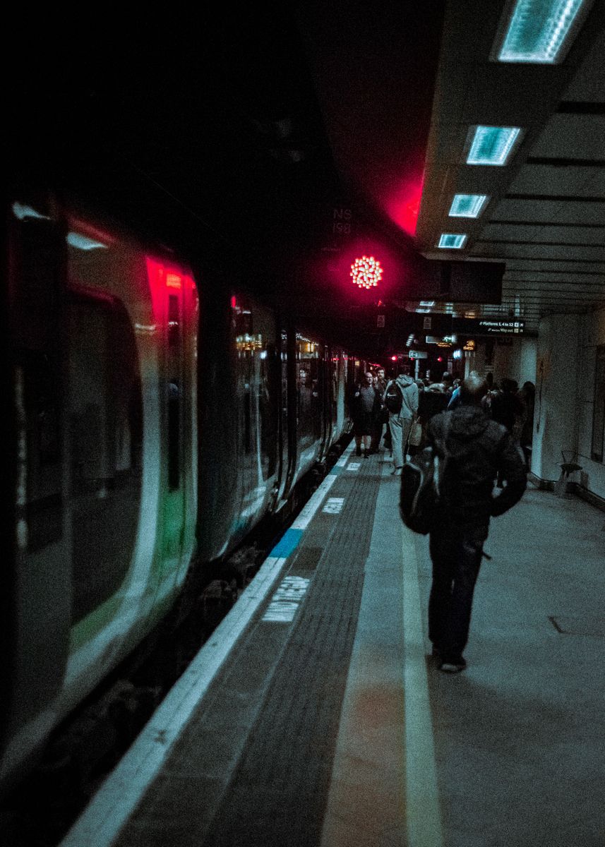 'New Street Hustle' Poster, picture, metal print, paint by RDG Photos ...