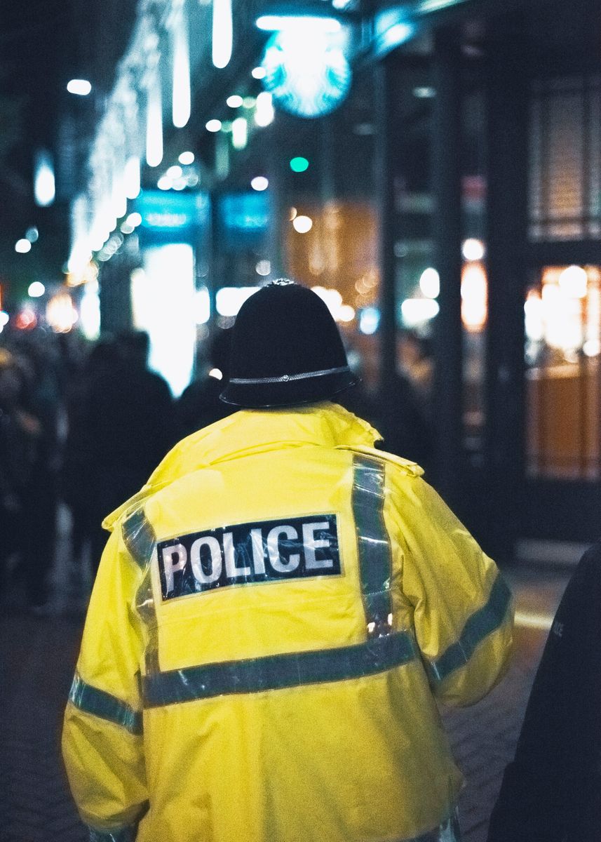 'Police Officer' Poster by RDG Photos | Displate