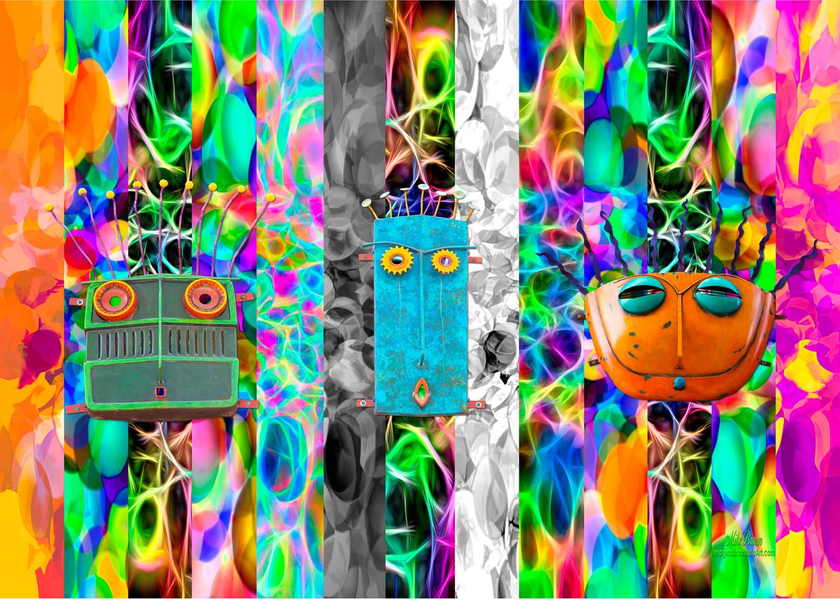 'Gang Colors' Poster by Mike Braun | Displate