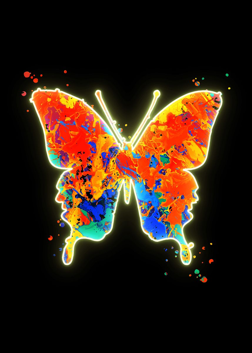 'Butterfly ' Poster by Tony Lee | Displate