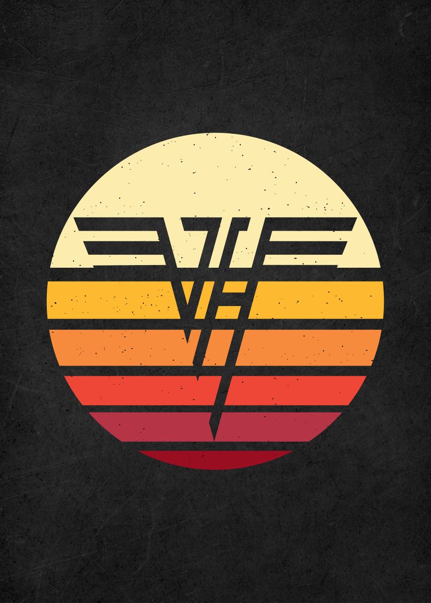 'retro vintage music rock ' Poster by Bestselling Music Posters | Displate