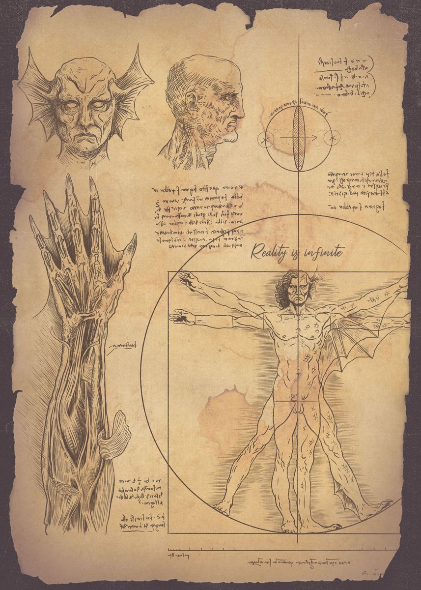 'Immortal vampire man' Poster by Markus Paeschke | Displate