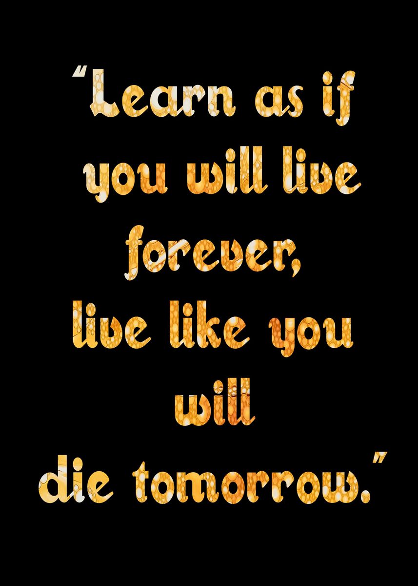 'Life lesson' Poster, picture, metal print, paint by ANDRE MCKAY | Displate