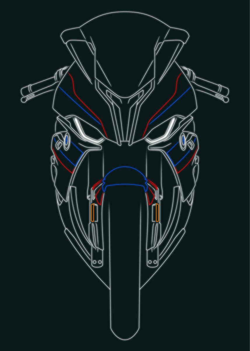 'BMW S1000 R' Poster, picture, metal print, paint by pxlsm studio ...