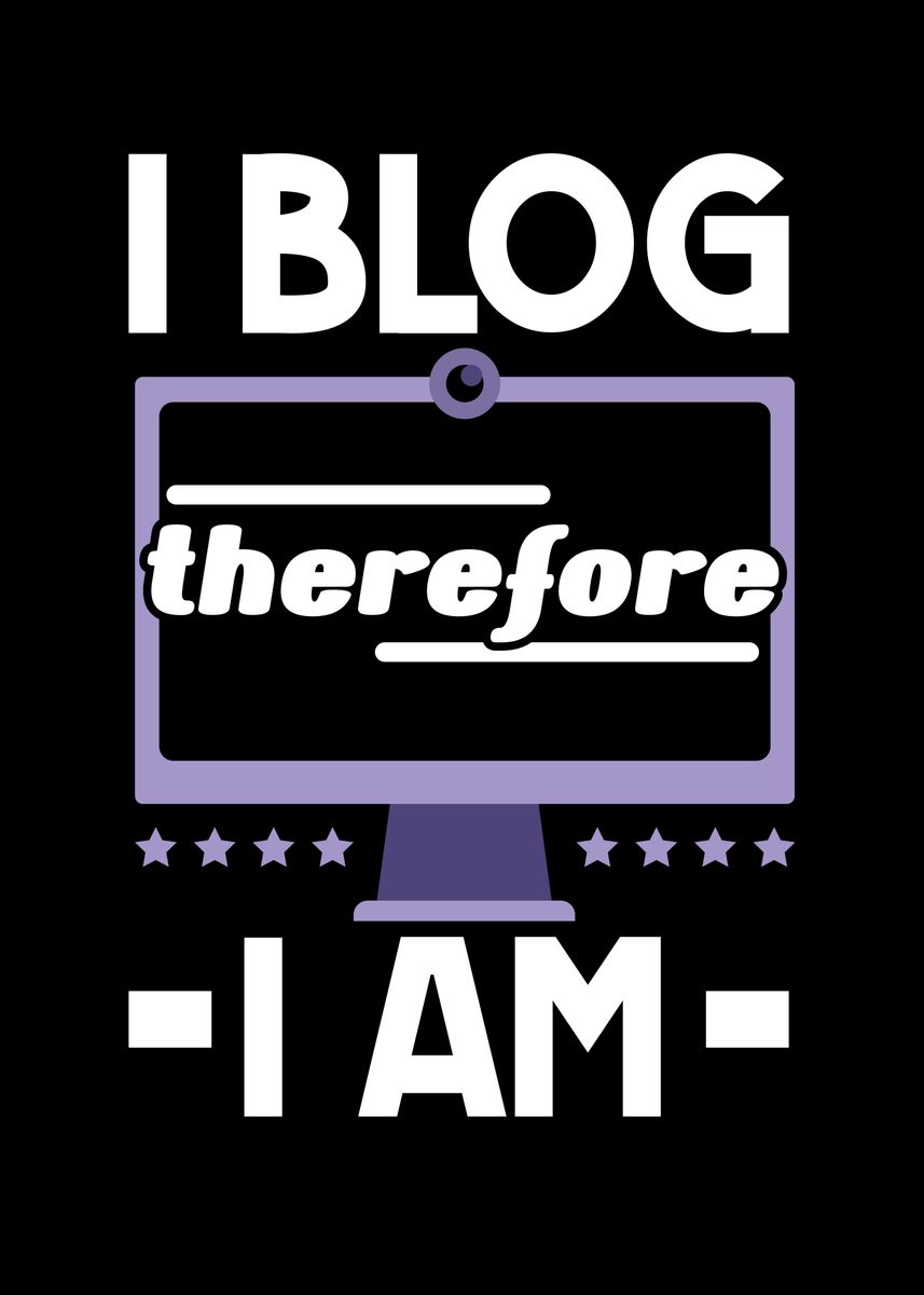 'Content Creator' Poster, picture, metal print, paint by NAO | Displate