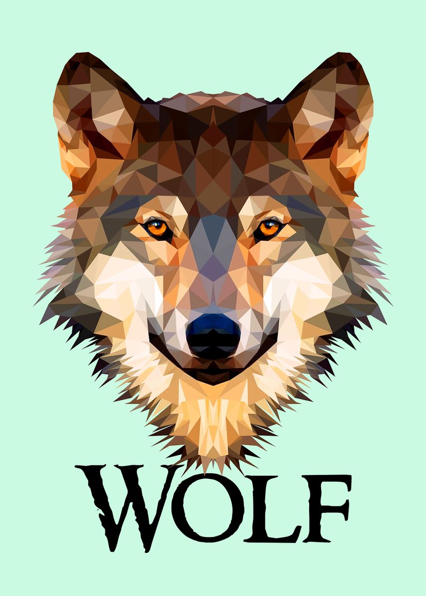 'Wolf' Poster by Dare Neil | Displate