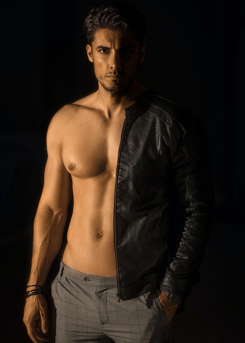 'Shirtless Hunk' Poster, picture, metal print, paint by Sam Brady ...