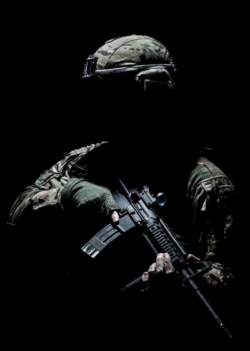 'Military Minimalism' Poster, picture, metal print, paint by Sam Brady ...