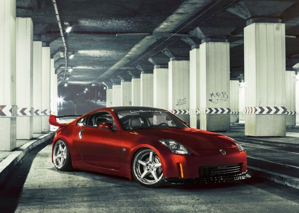 'Nissan 350Z' Poster by Wolf Einstein | Displate