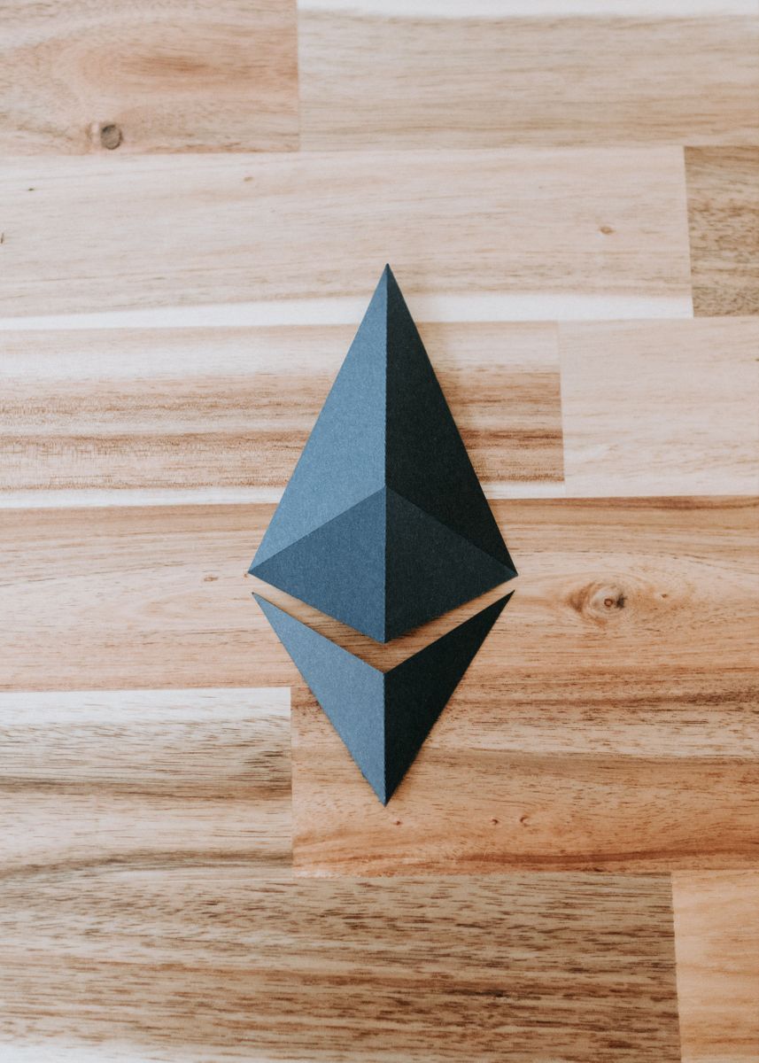 'Ethereum' Poster, picture, metal print, paint by Klasa Arta | Displate