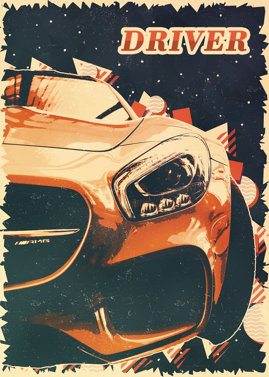 'I Am Driver' Poster by Colorize Studio | Displate