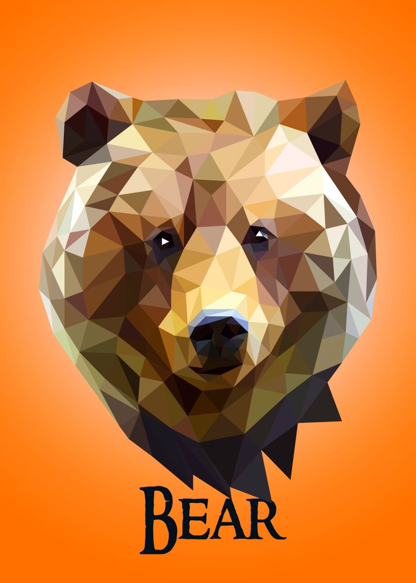 'Bear' Poster by Dare Neil | Displate