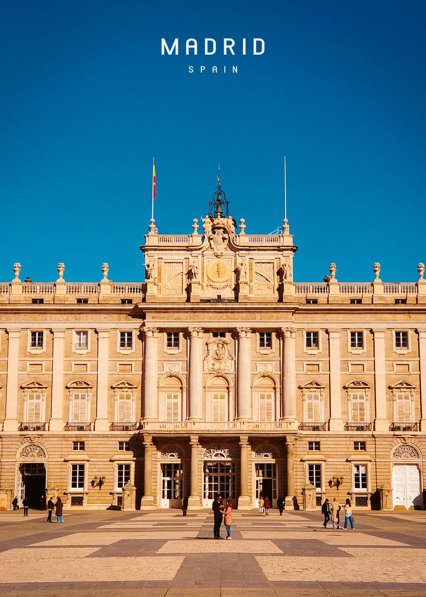 'Madrid ' Poster by Big City | Displate