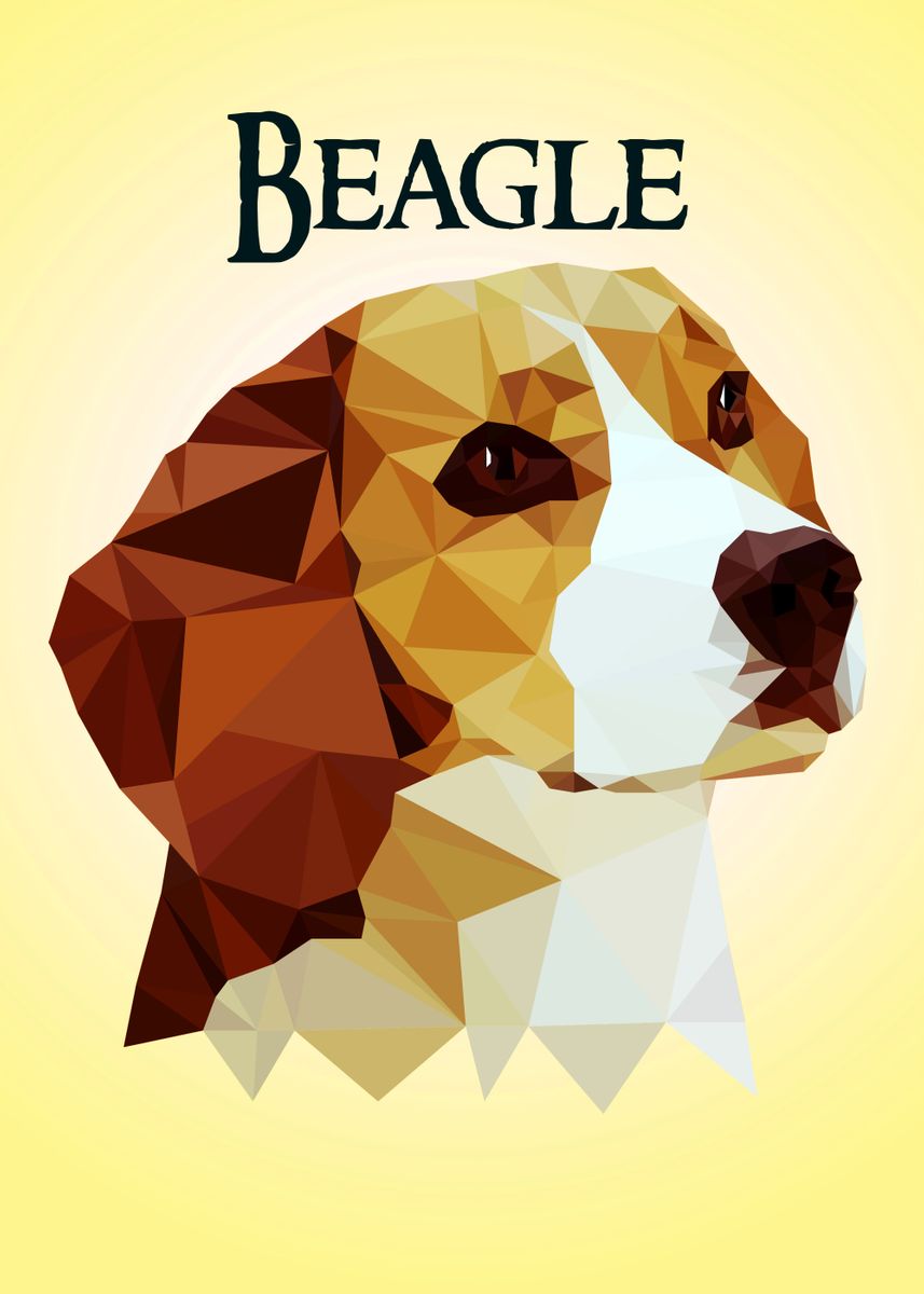 'Beagle' Poster by Dare Neil | Displate