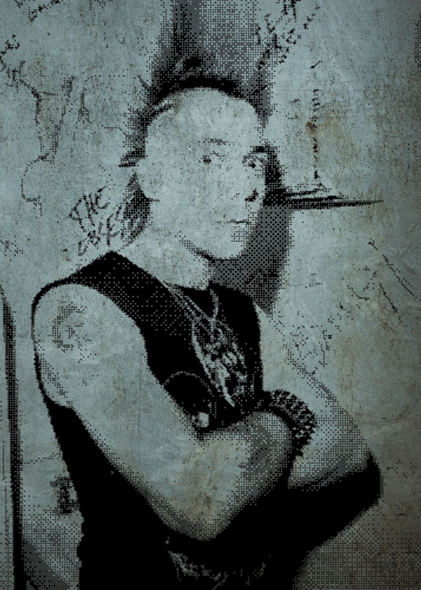 'wattie buchan exploited' Poster, picture, metal print, paint by ...