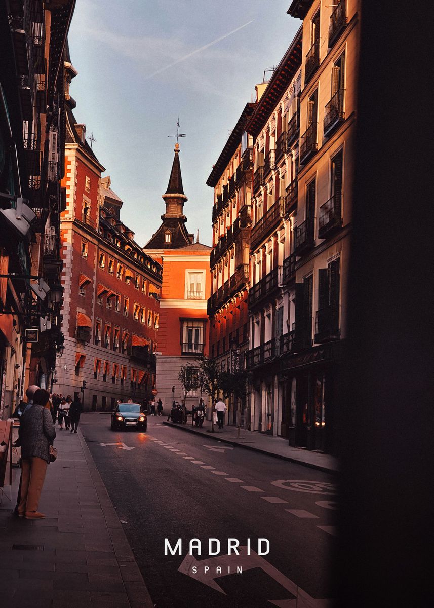 'Madrid ' Poster by Big City | Displate