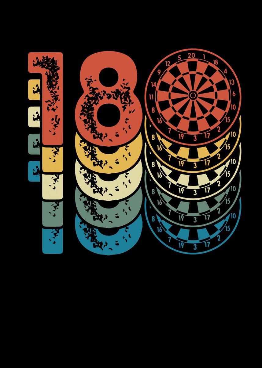 'Vintage Dart points' Poster, picture, metal print, paint by BeMi ...
