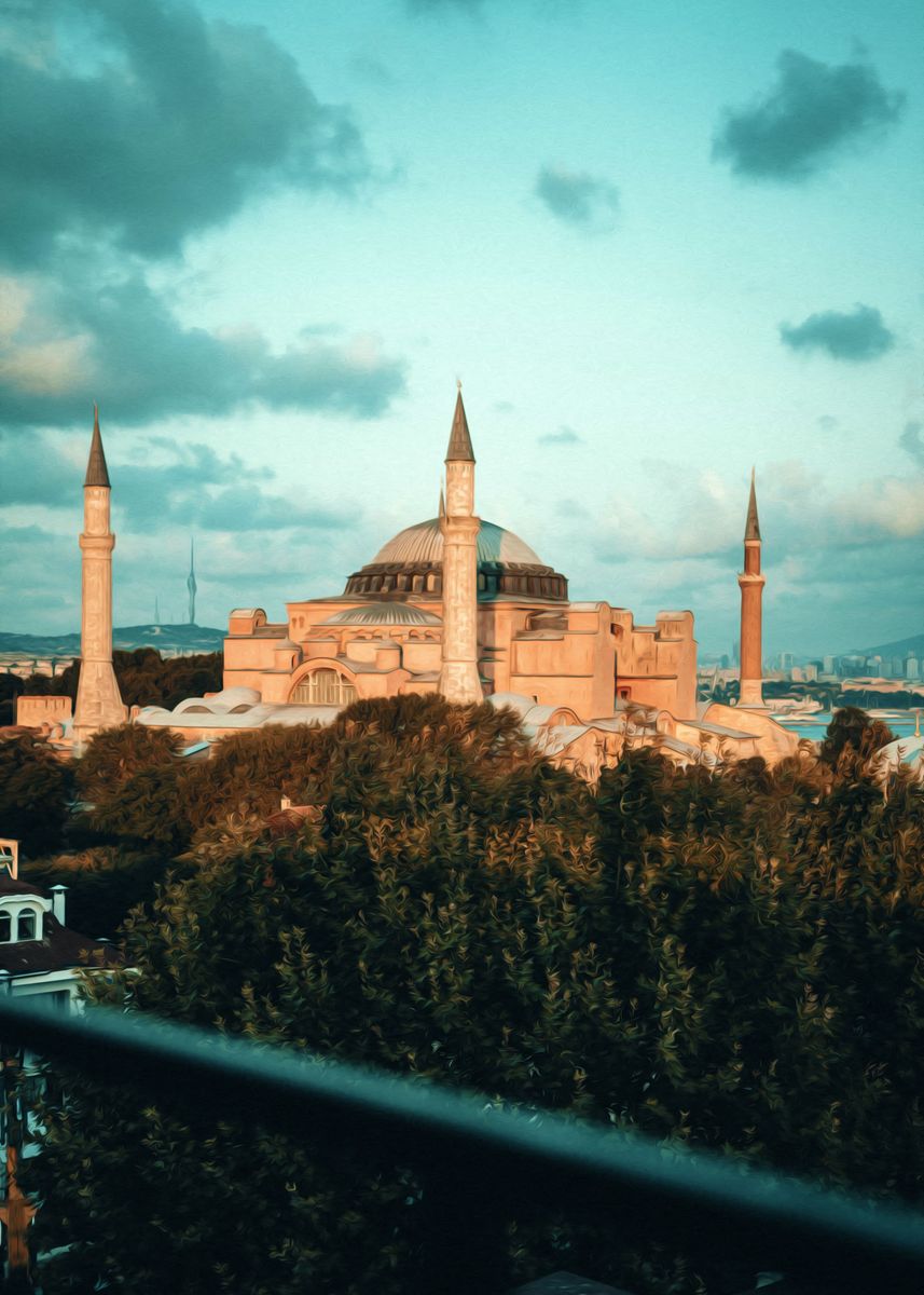 'Islamic World 02' Poster by Michael Landsberger | Displate