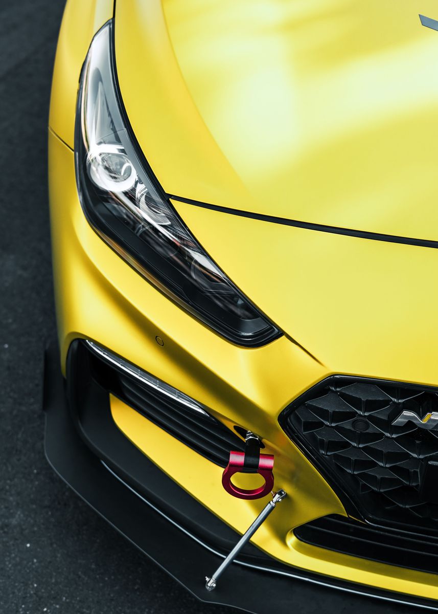 'Hyundai i30N V1' Poster, picture, metal print, paint by DM Photography ...