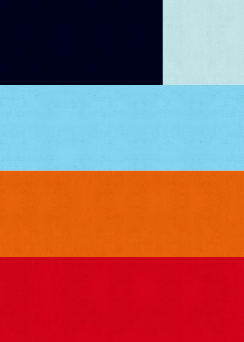 'Abstract bands 04' Poster by Vitor Costa | Displate