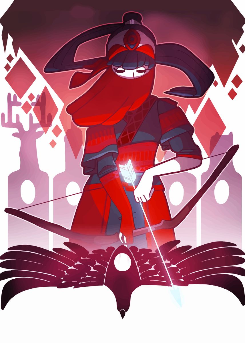 'The Pathless' Poster, picture, metal print, paint by ana nevada | Displate