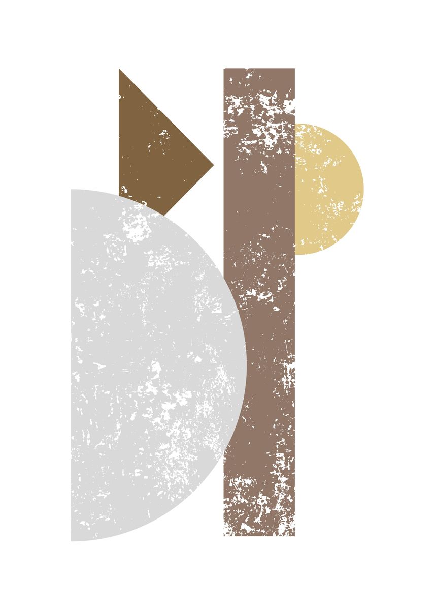 'Geometric Abstract 8' Poster by SoulArt Shop | Displate