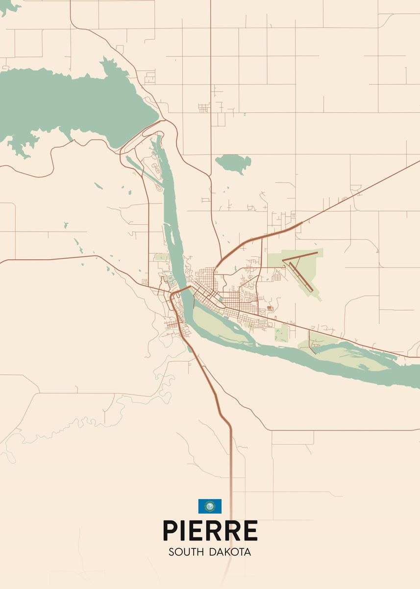 'Pierre SD' Poster by IMR Designs | Displate