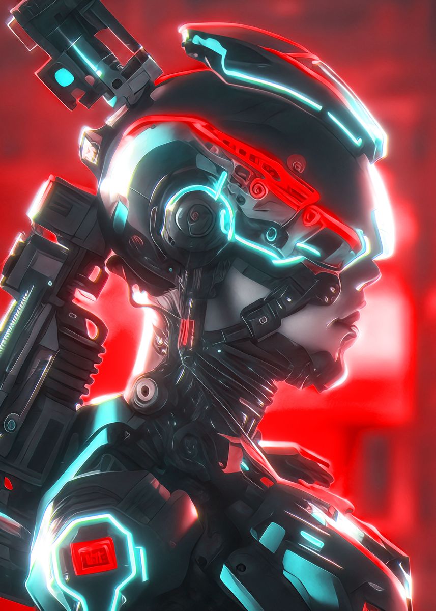 'CODE RED' Poster by Xi Designs | Displate