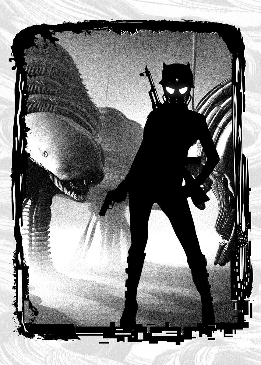 'Monsters Control 4' Poster, picture, metal print, paint by Ilya ...